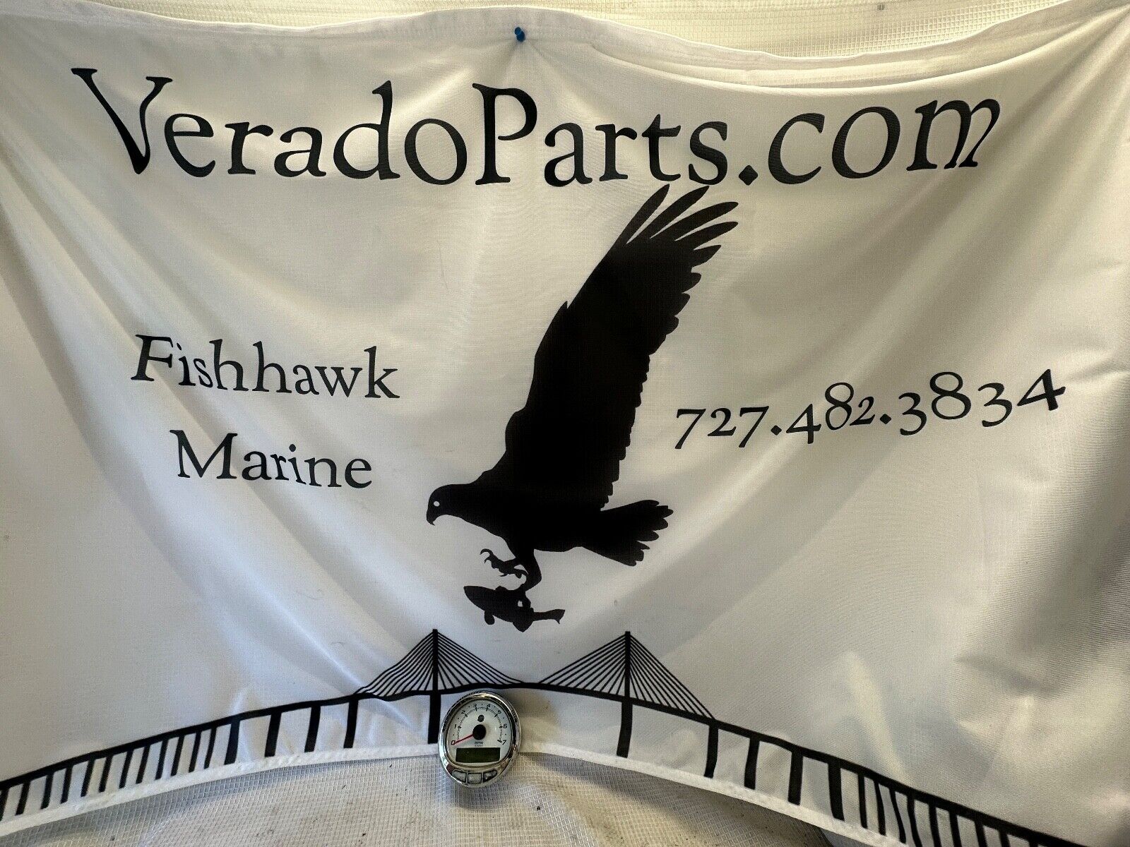 Mercury SMARTCRAFT SC1000 Tachometer w/ Digital RPM Gauge Verado ...