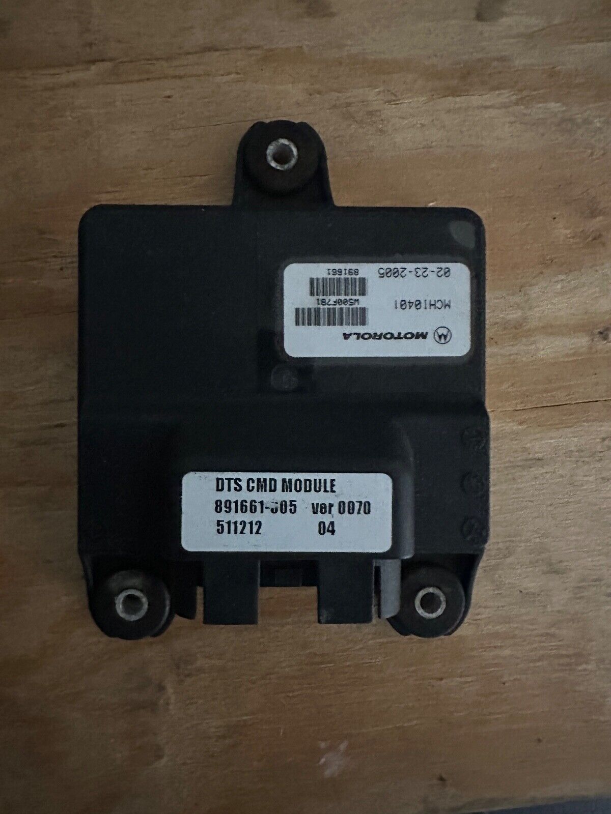 Mercury VERADO SMARTCRAFT DTS Command Module MCHI0401 30 Day Warranty ...