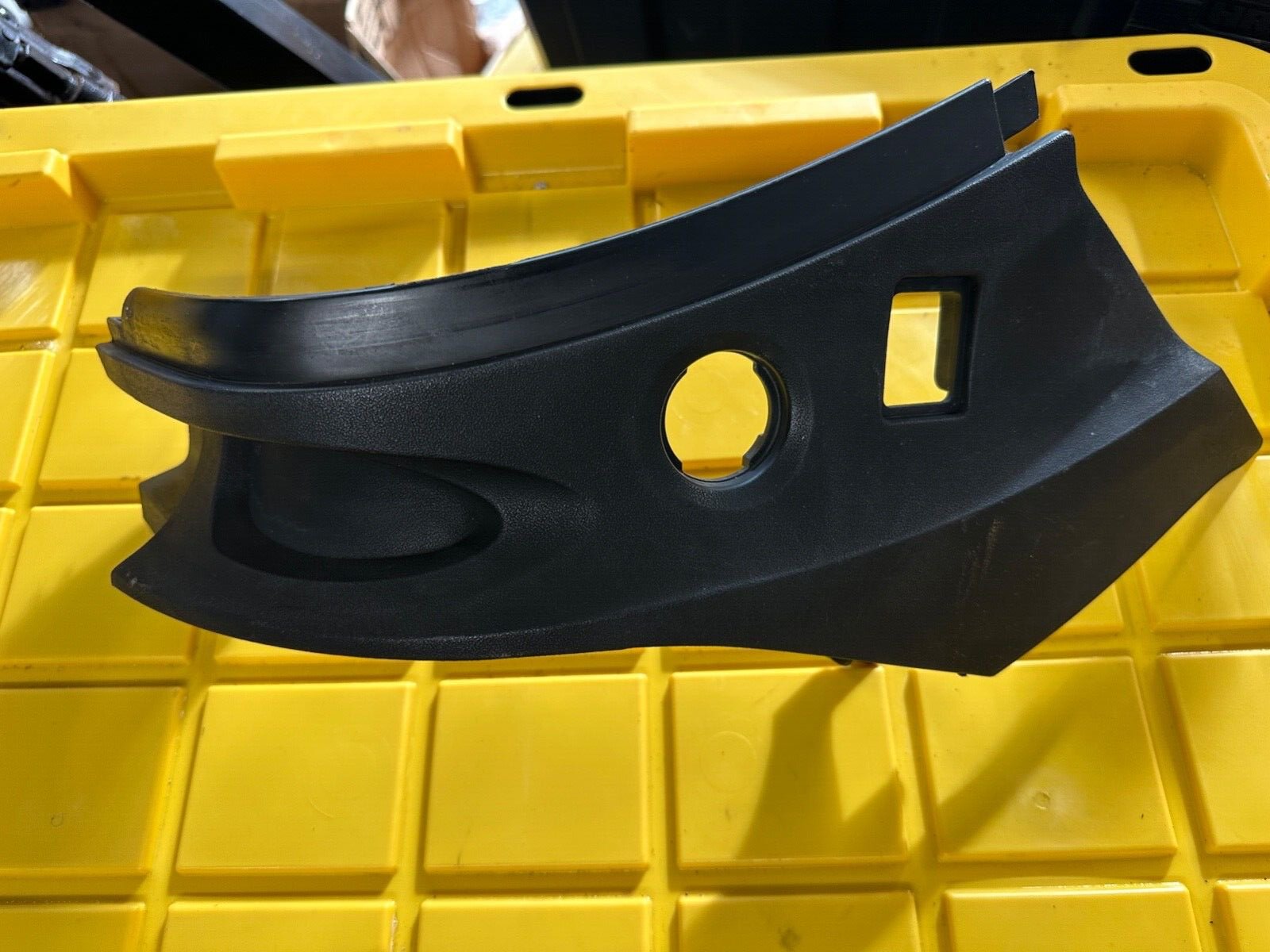 Mercury Verado Front Cowl Air Intake Port Left Black Texture OEM ...